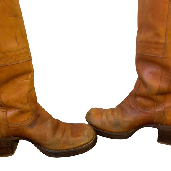 Frye | Shoes | Frye Womens Black Label Leather Campus Boot Vintage 97s ...